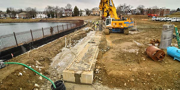 Secant Walls - Shelly Foundations, Inc | What is a Secant Wall?